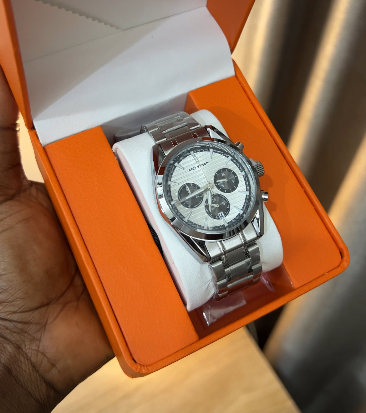 The Carl Vinson chronograph watch – Brags.ng